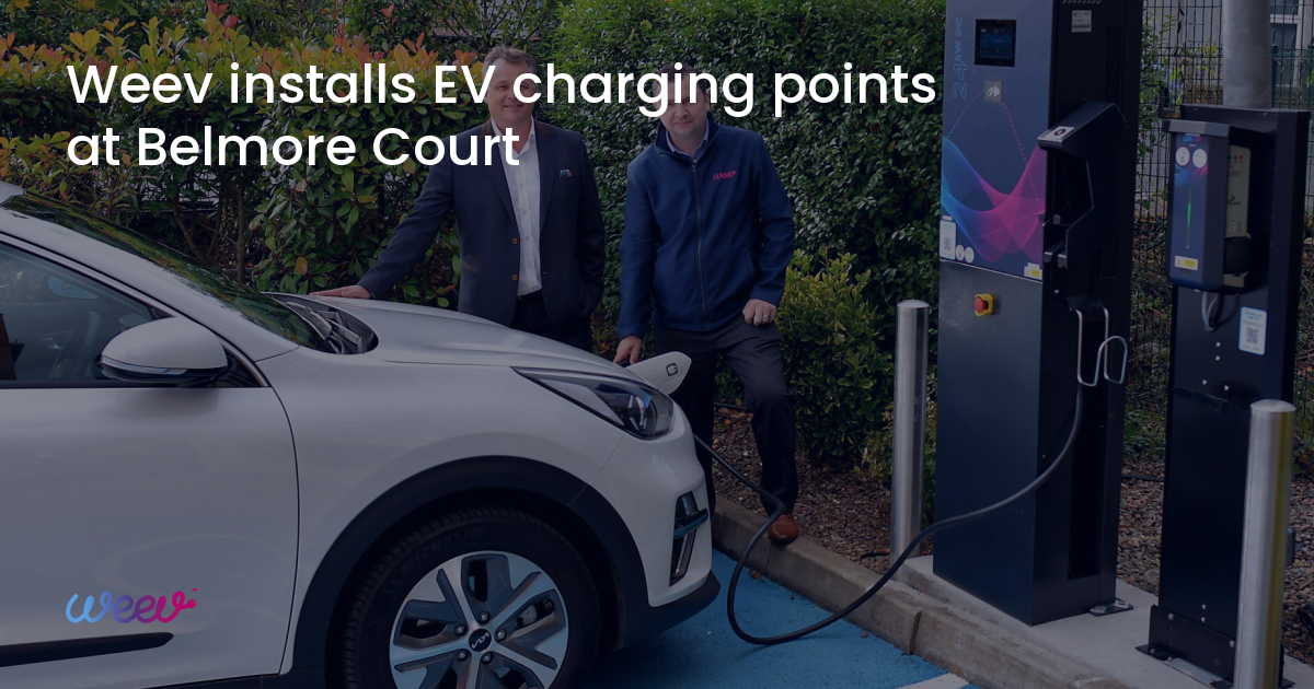 Weev installs EV chargers at Belmore Court | Weev