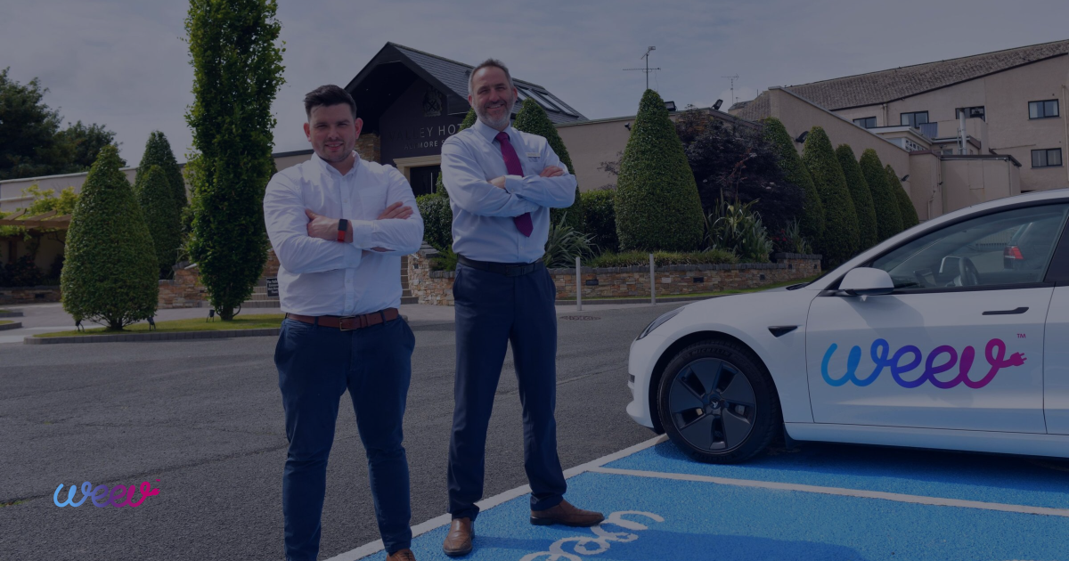 Weev installs new EV chargers at Valley Hotel, NI | Weev